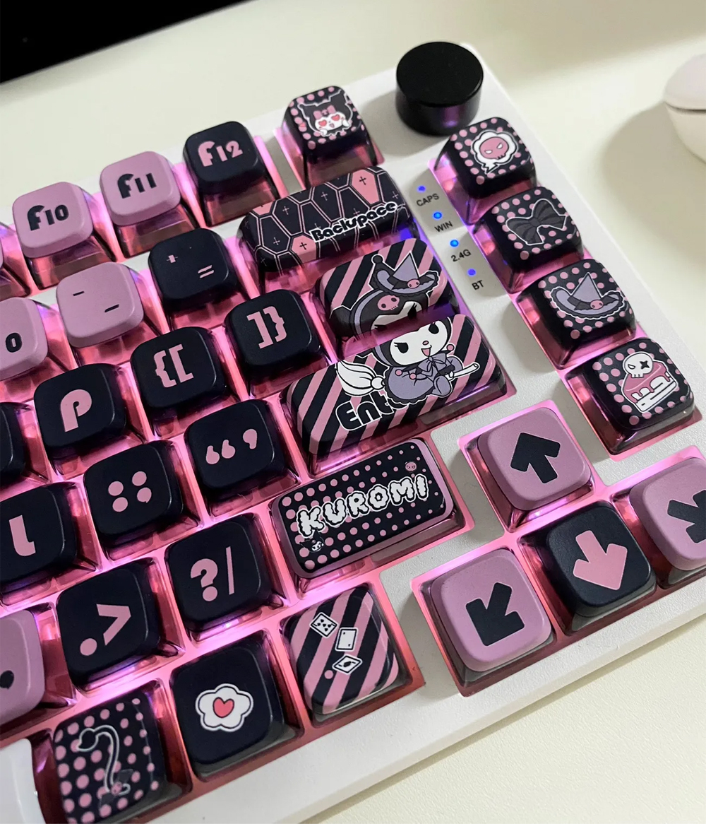 Pokemon Gengar Pudding Keycap OEM Profile PBT EVA Asuka Kuromi Frieren ...