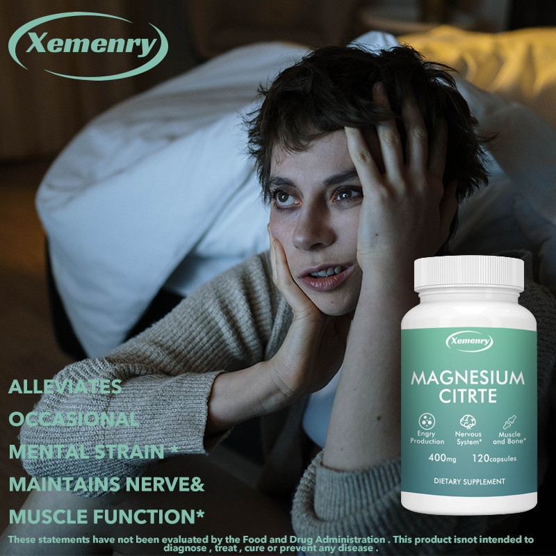 Magnesium Citrate 400 mg Constipation Relief, Cardiovascular and Joint ...