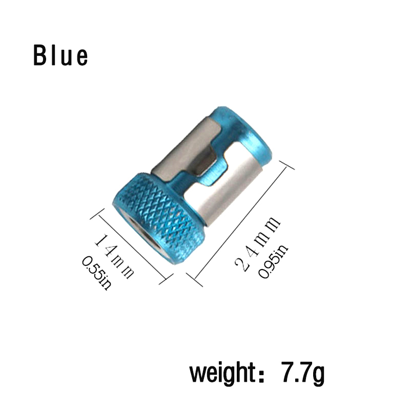 1PC/3Pcs 6.35mm Screwdriver Magnetic Ring Head S2 Alloy Electric ...