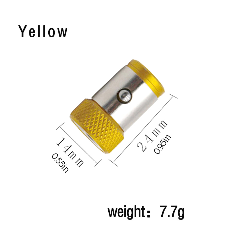1PC/3Pcs 6.35mm Screwdriver Magnetic Ring Head S2 Alloy Electric ...