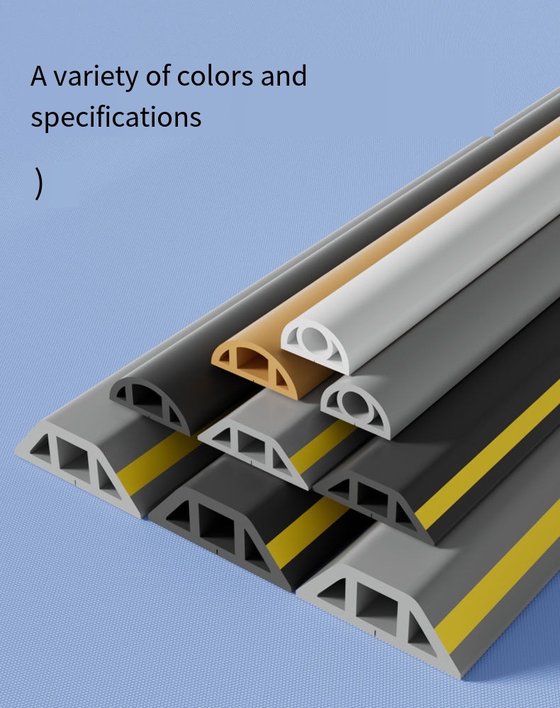 OPTIMUM Floor Cord Cover Anti-extrusion Cable Cover Hider Covers Wire ...