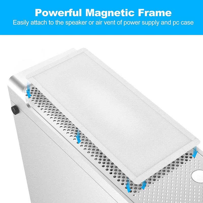 120x240mm 120x120mm Fan Dust Filter Mesh Magnetic Frame PVC PC Computer ...