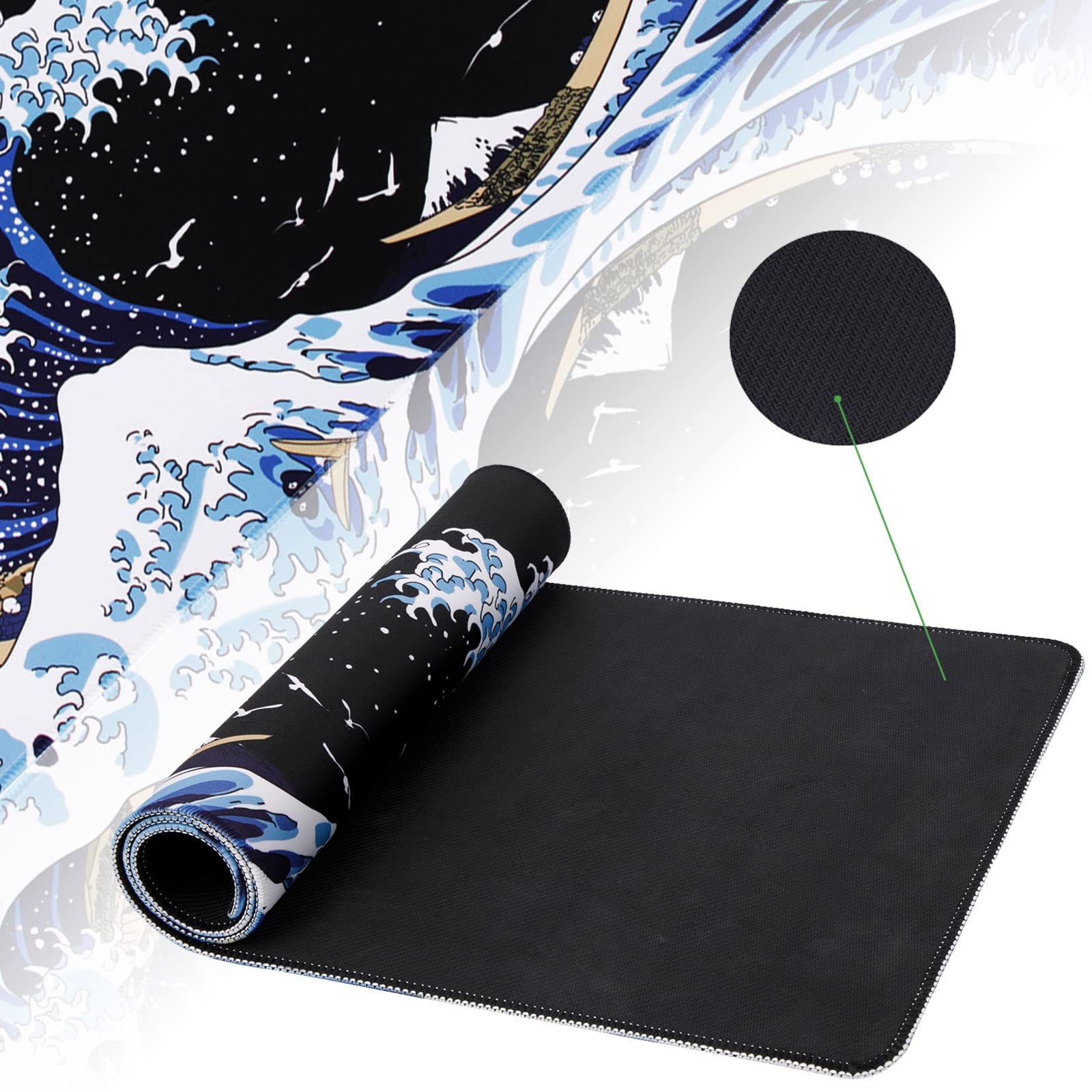 Mouse Pad XXL Keyboard Mouse Carpet Large Mouse Table Pad Anti-slip ...