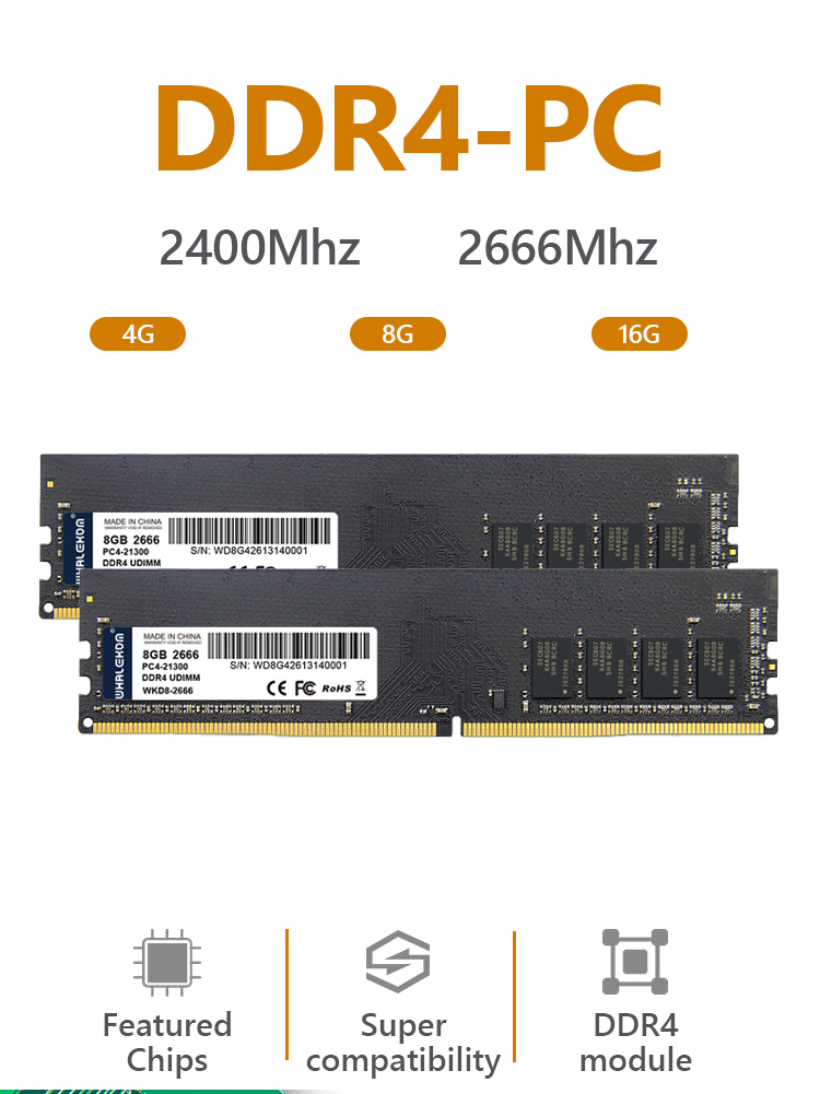 RAM DDR4 For Desktop High Performance Full Compatible Memoria RAM DDR4 ...