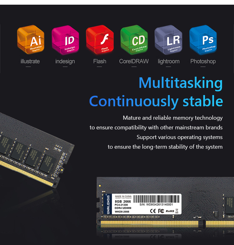 RAM DDR4 For Desktop High Performance Full Compatible Memoria RAM DDR4 ...