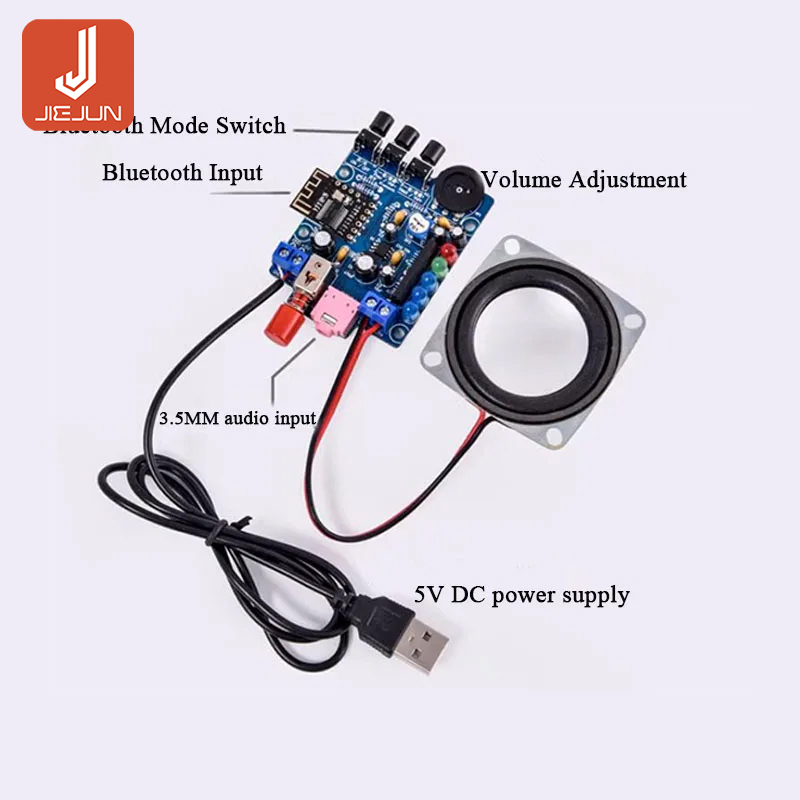 HU-009 BLE Speaker Electronic Component DIY Kit 2Inch 3W Mini Speaker ...