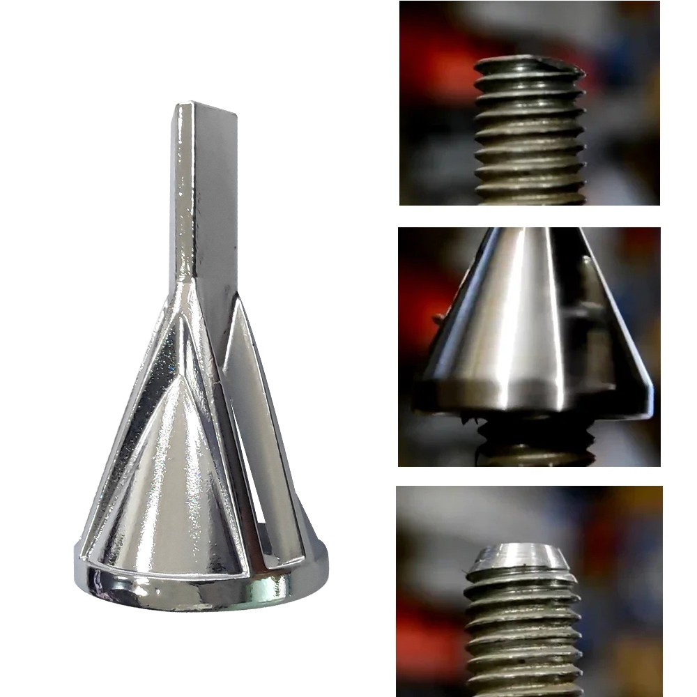 1PC Deburring External Chamfer Tool Burr, Triangle handle, hexagonal ...