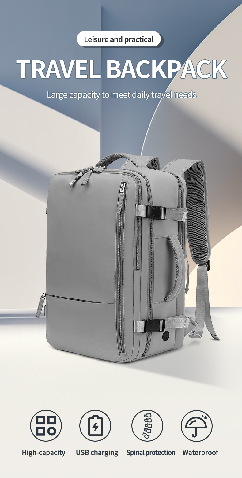 MY available 3 in 1 bag travel bagpack Waterproof cabin size backpack ...