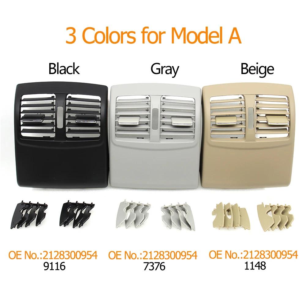 Rear Air Conditioner Back AC Vent Grille Cover Panel Trim For Mercedes ...
