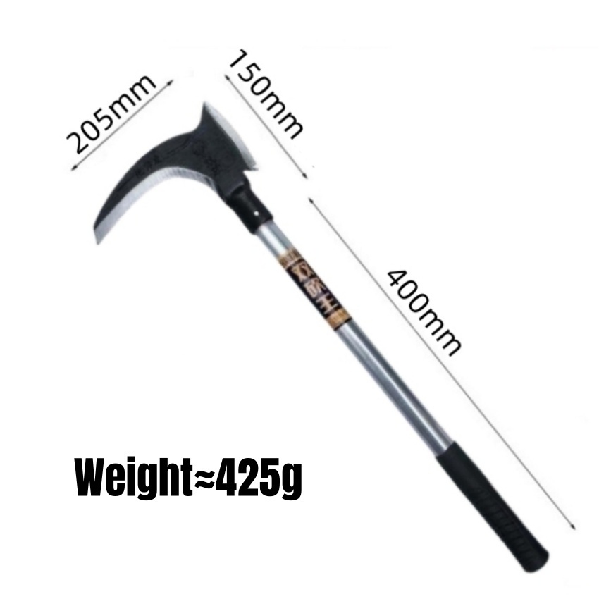 Garden Reaping Hook Cutting Sickle Axe Tools Pisau Sabit Kapak ...