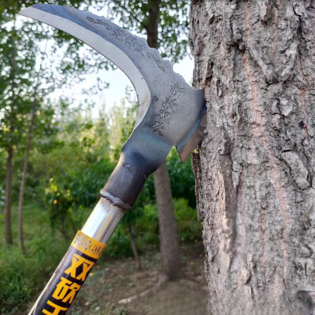 Garden Reaping Hook Cutting Sickle Axe Tools Pisau Sabit Kapak ...