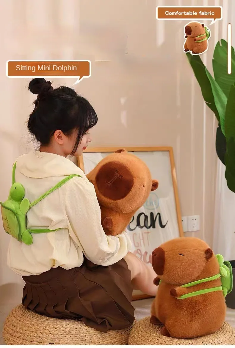 25cm -15cm -10cm Capybara Plush Toy Stuffed Toy UltraSoft Capybara ...