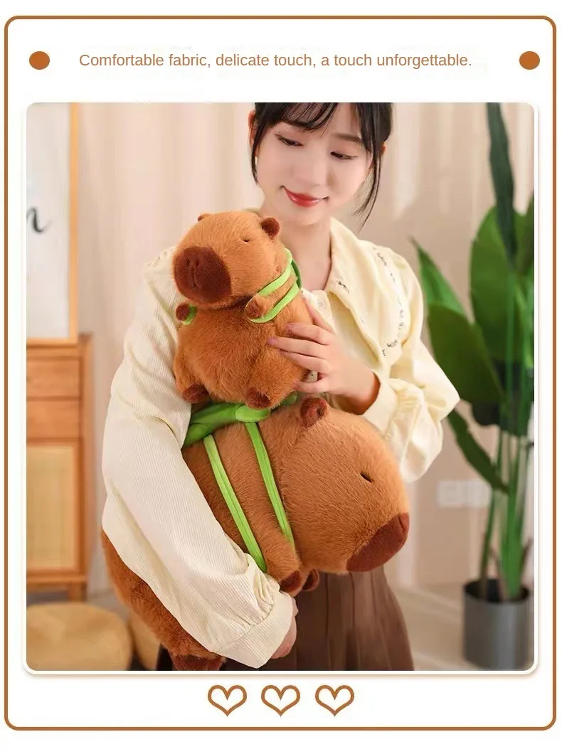 25cm -15cm -10cm Capybara Plush Toy Stuffed Toy UltraSoft Capybara ...