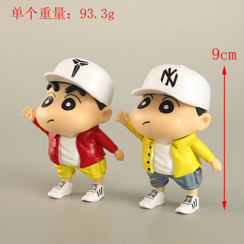 4 Types Set Shin-Chan Anime Fashion Shinnosuke Cartoon Character ...