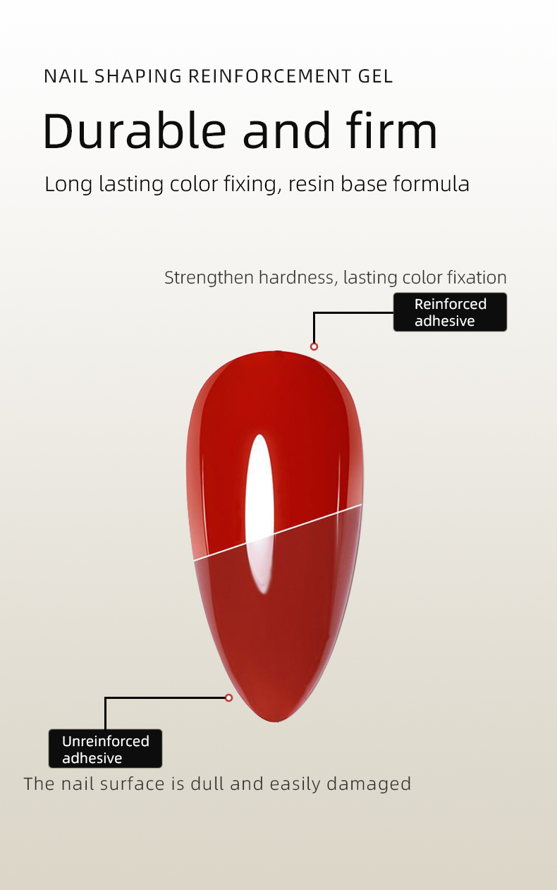 RSNAIL Shaping Reinforce Gel Builder Gel Building Nail Gel for Nail ...