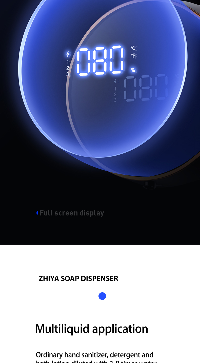 Smart Hand washing Foam machine Non-contact smart soap dispenser, hand ...