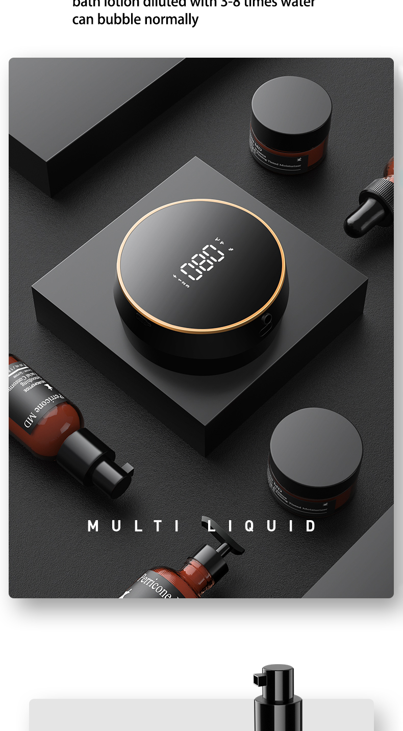 Smart Hand washing Foam machine Non-contact smart soap dispenser, hand ...