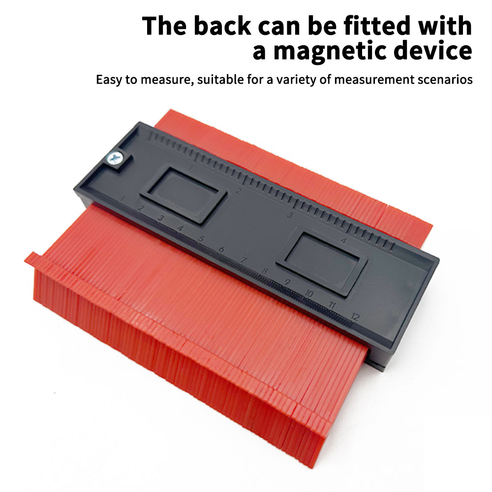 1PC 5In/10In Curved ruler profiler Ultra-Precise Shape Duplicator ...