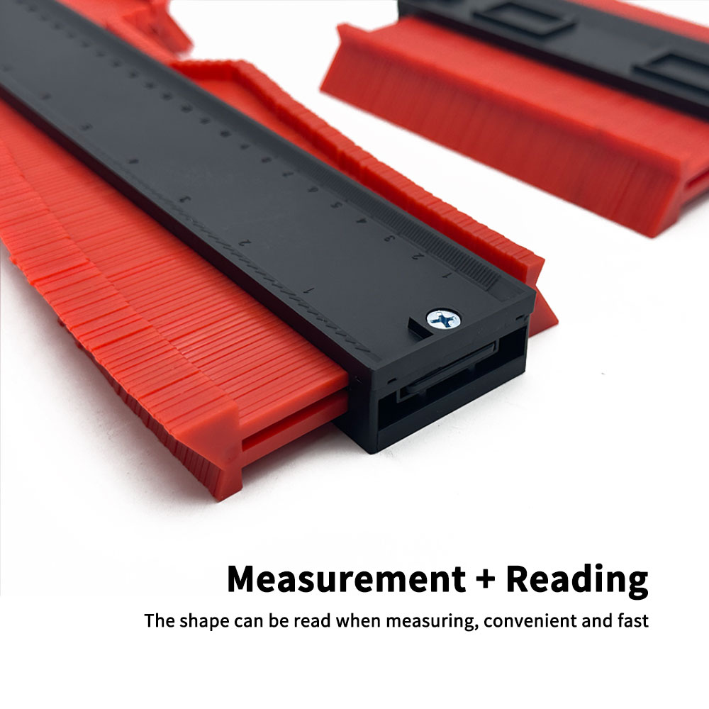 1PC 5In/10In Curved ruler profiler Ultra-Precise Shape Duplicator ...