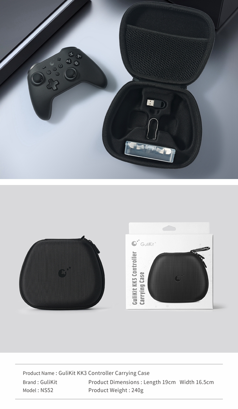 GuliKit KK3 Controller Carrying Case for KK3 ULTRA/KK3 MAX/KK3 PRO ...