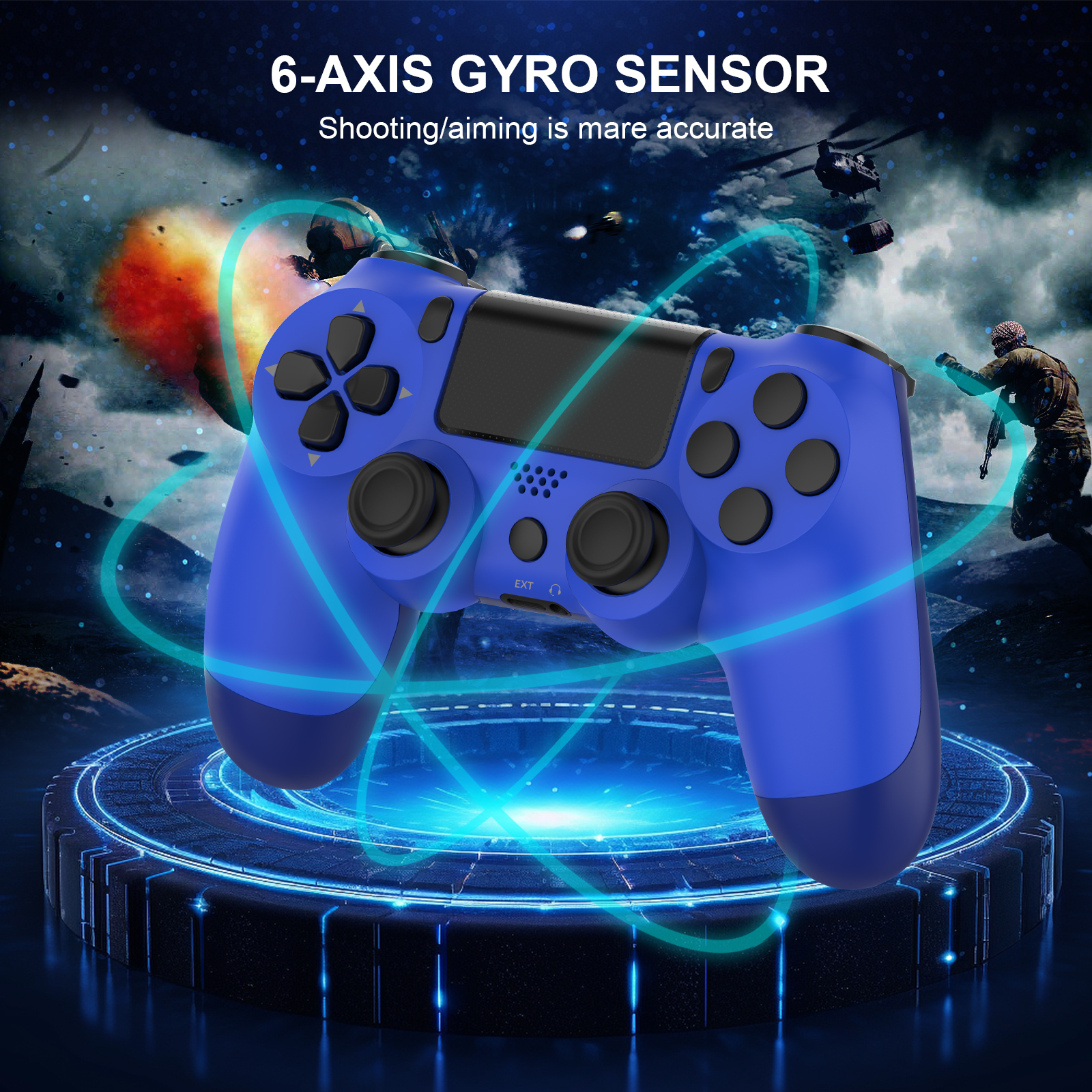PS4 Controller P4 Wireless Bluetooth Controller Wireless Dualshock ...