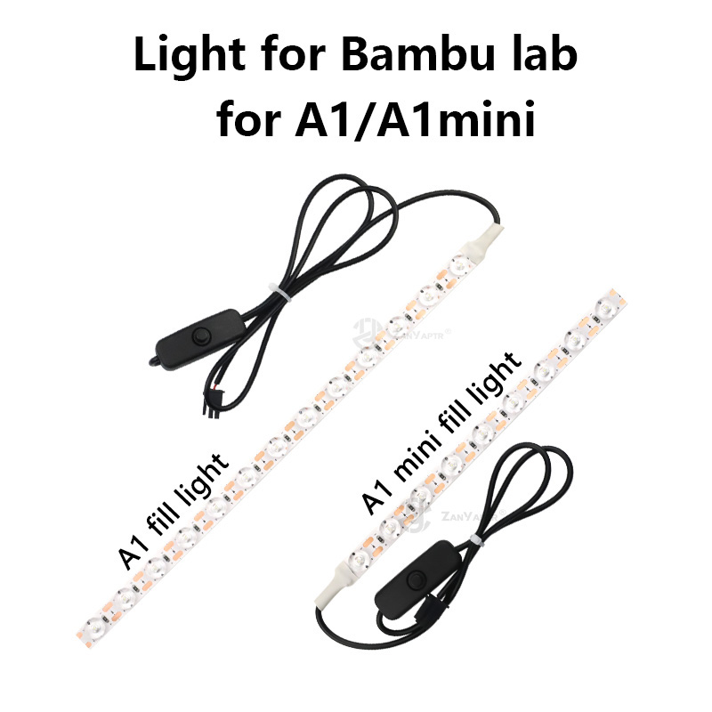 For Bambu Lab A1/A1mini Led Light Strip Ra95 Fill light 24V Super ...