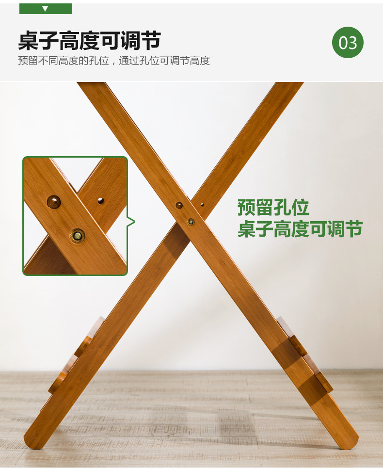 Folding Table Foldable Dining Table Potable small table Folding coffee ...