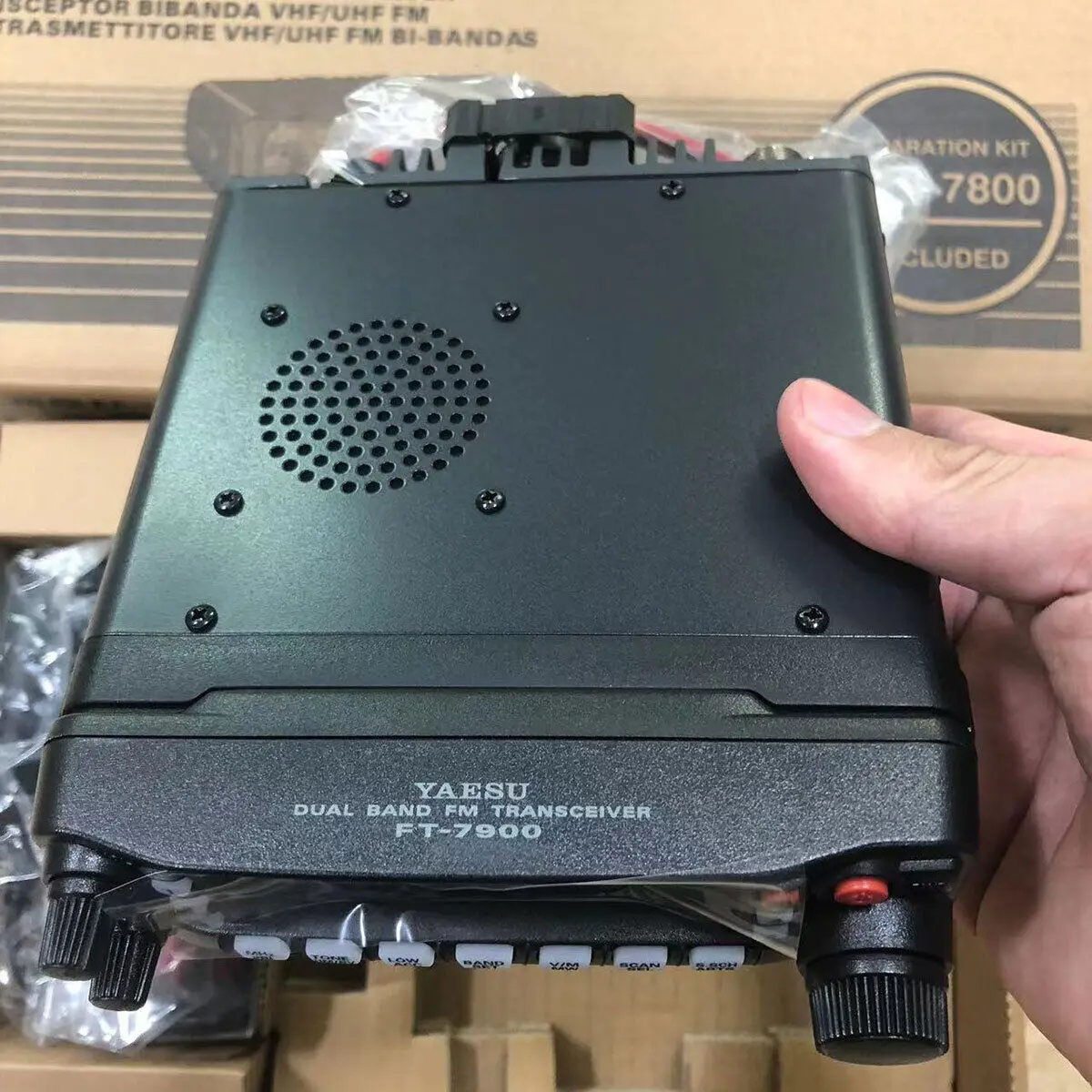 ⭐YAESU FT-7900R 50W Dual Band UHF VHF FM Transceiver Vehicle Base ...