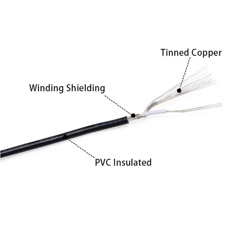 UL1185 Shielded Wire Signal Cable 28 26 24 22 20 18 16 14 AWG Channel ...