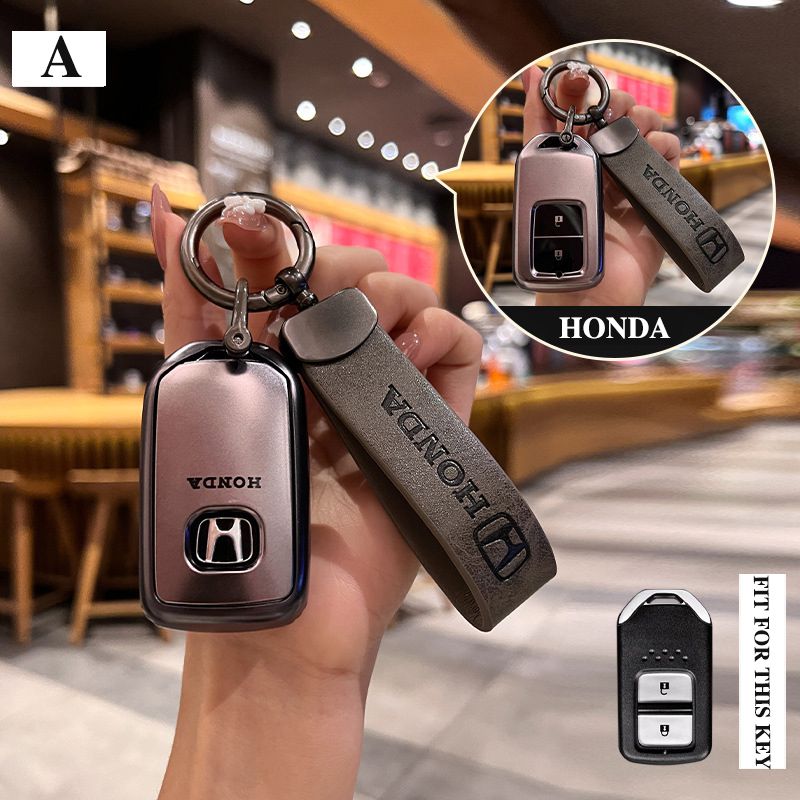 car key case Honda 2/3/4 buttons key case honda city CR-V HR-V BR-V ...
