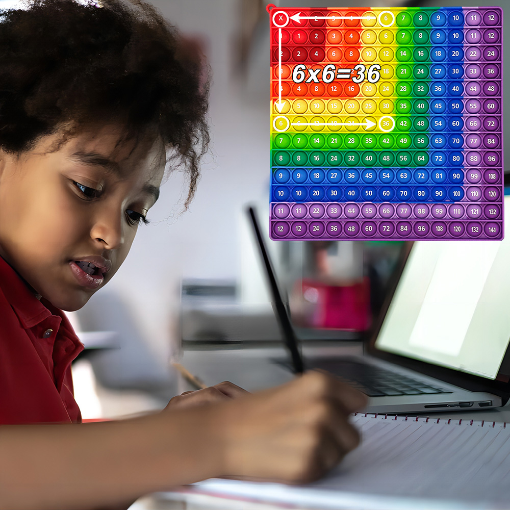 Math Learning 12x12 Multiplication Chart Board Games, Math ...