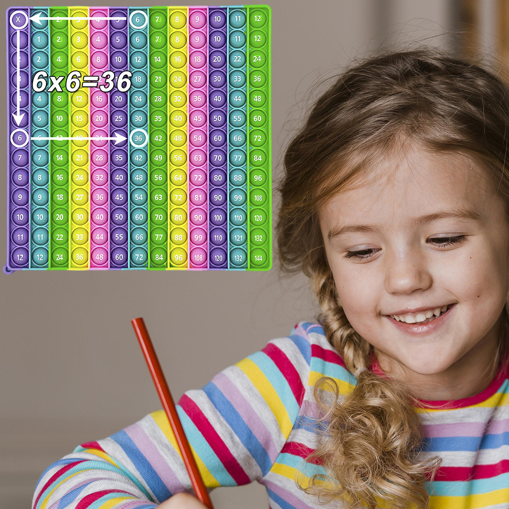 Math Learning 12x12 Multiplication Chart Board Games, Math ...