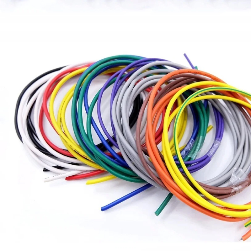UL1571 Electronic Wire 32 30 28 26 AWG Flexible Cable PVC Insulated Tin-plated Copper ...