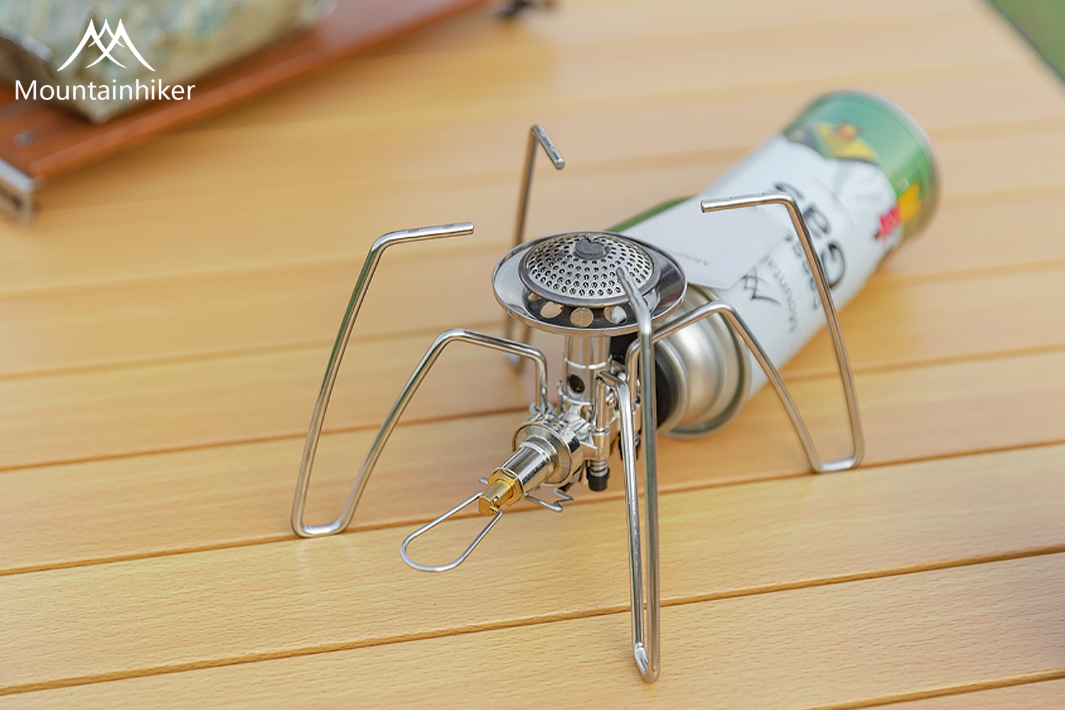 MOUNTAINHIKER Outdoor Camping Spider Stove Portable Foldable Butane Gas ...