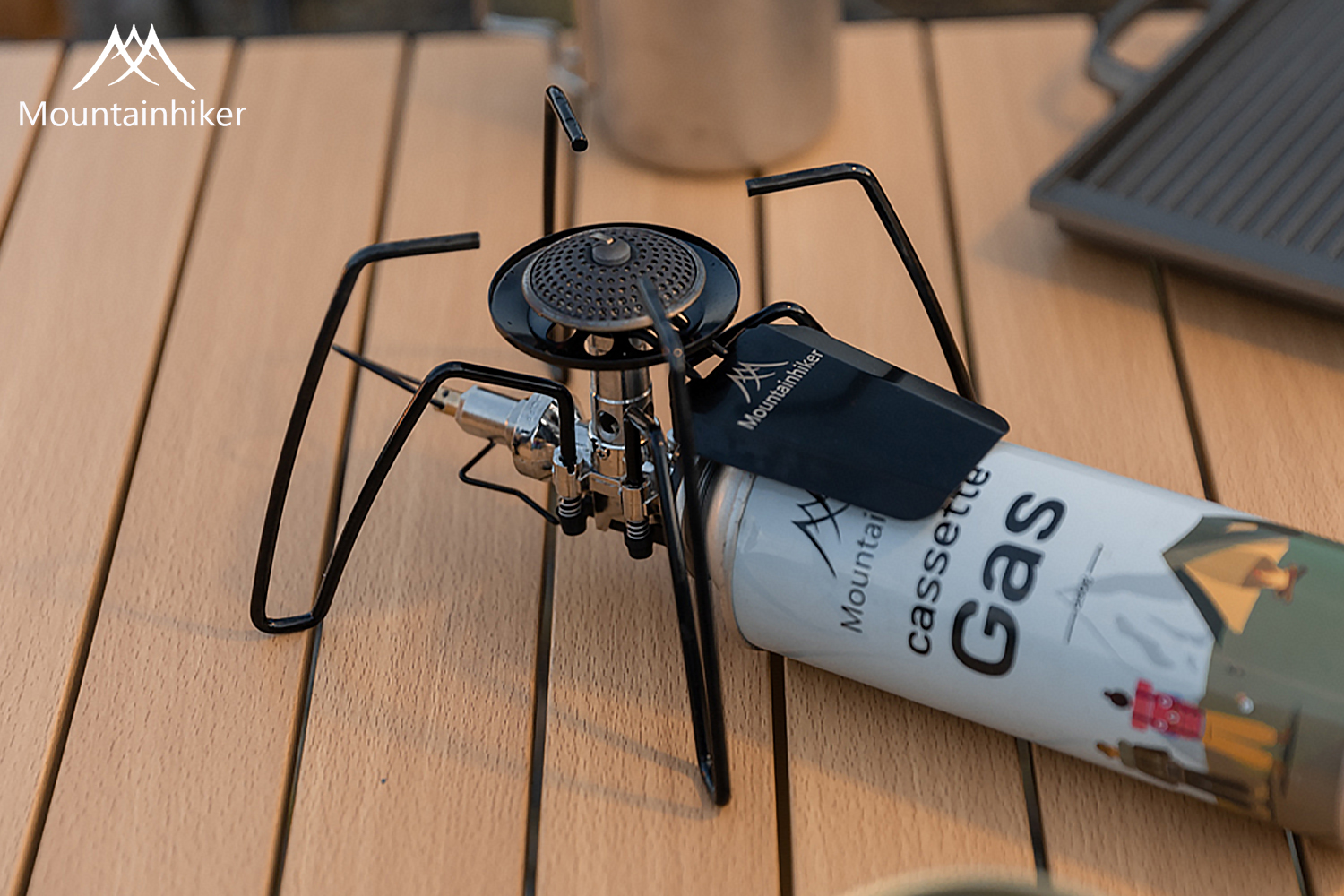 MOUNTAINHIKER Outdoor Camping Spider Stove Portable Foldable Butane Gas ...
