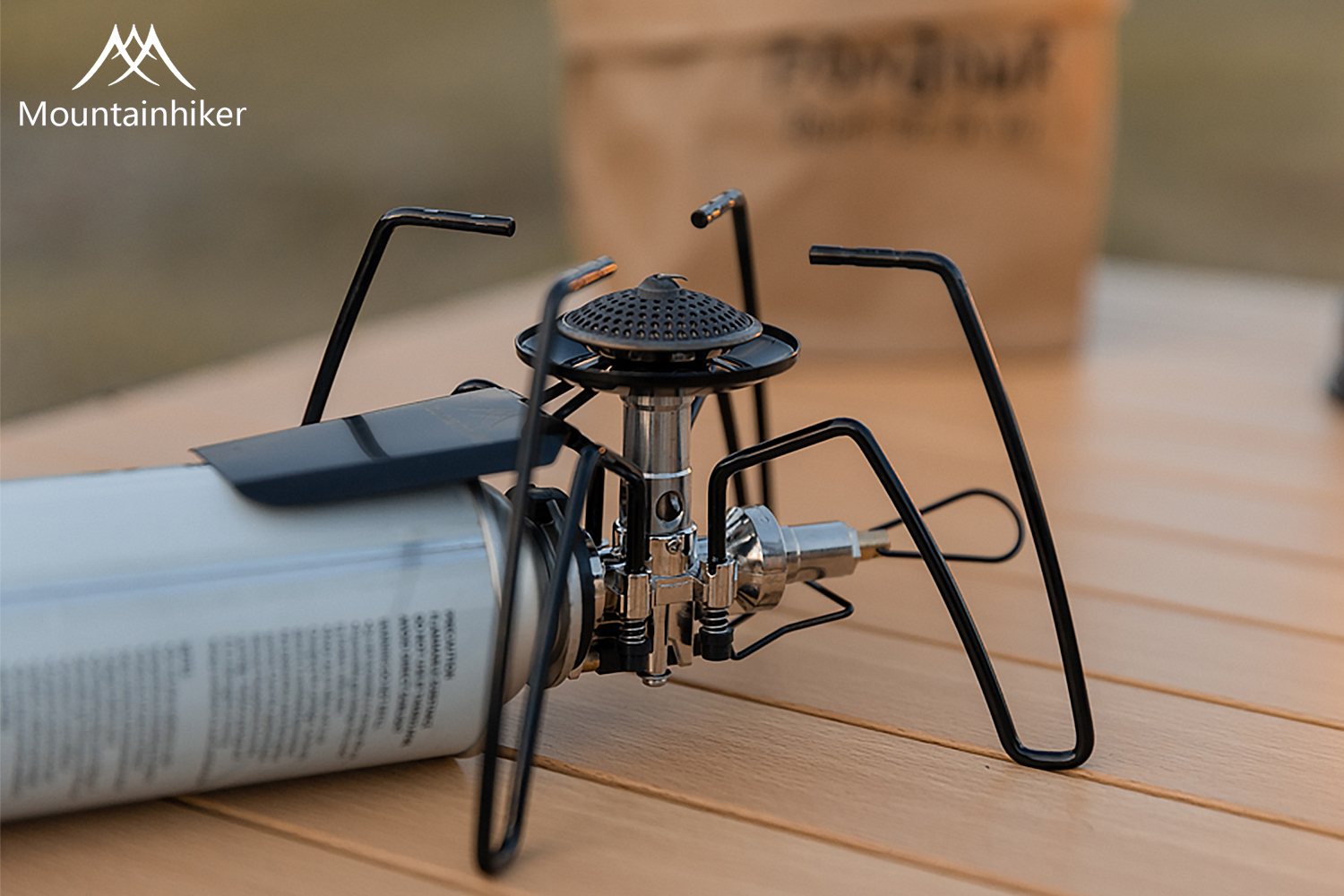 MOUNTAINHIKER Outdoor Camping Spider Stove Portable Foldable Butane Gas ...