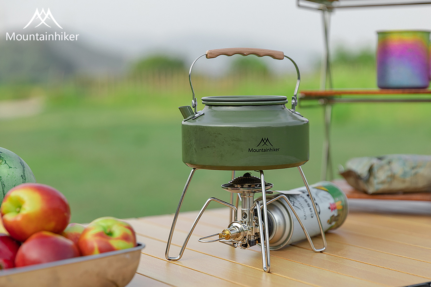 MOUNTAINHIKER Outdoor Camping Spider Stove Portable Foldable Butane Gas ...