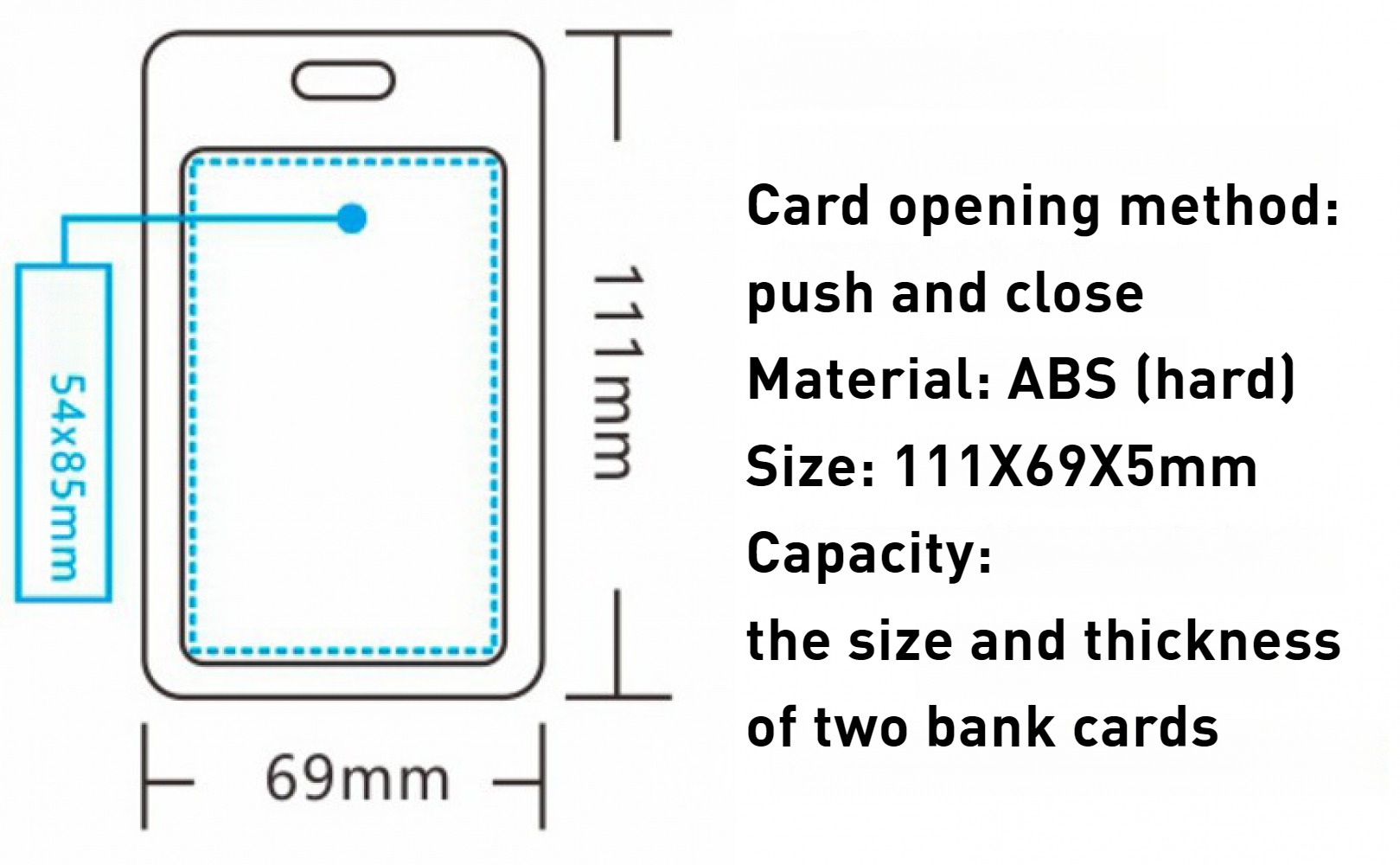 Cartoon Hard Bus Push Card Holder Thermal Transfer Printing Student ...