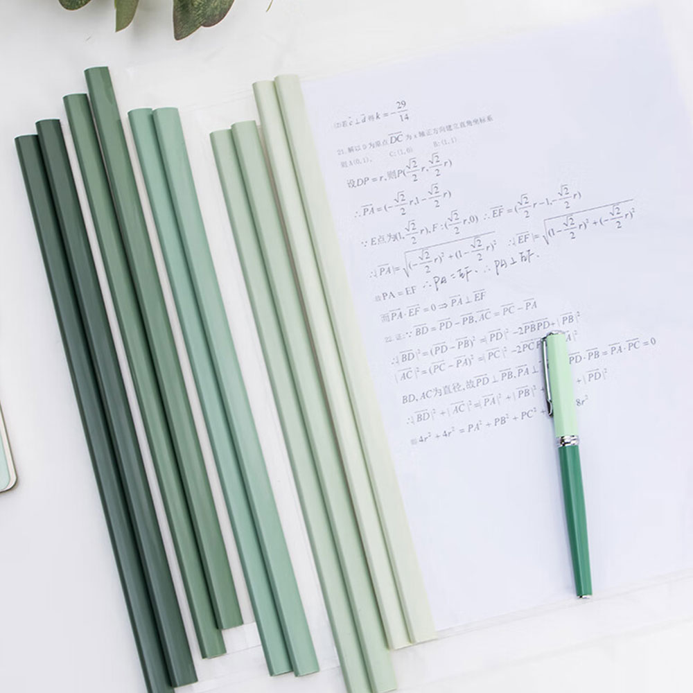 A4 Drawbar Clip Trolley Clip Folder Thickened Transparent Color ...