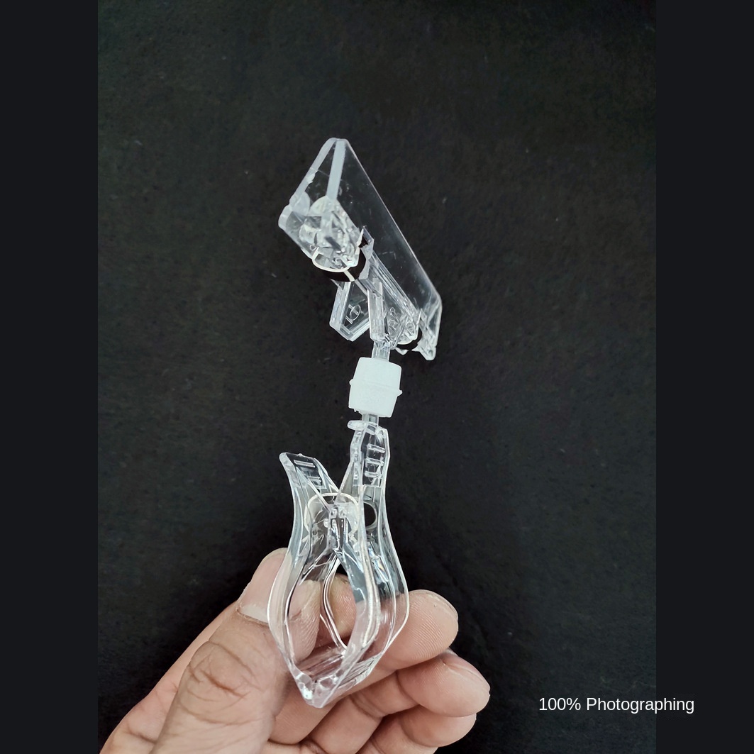 3Pcs/Set Shelf Clip Price Tag Tag Tag Advertising Clip Bracket Sign ...