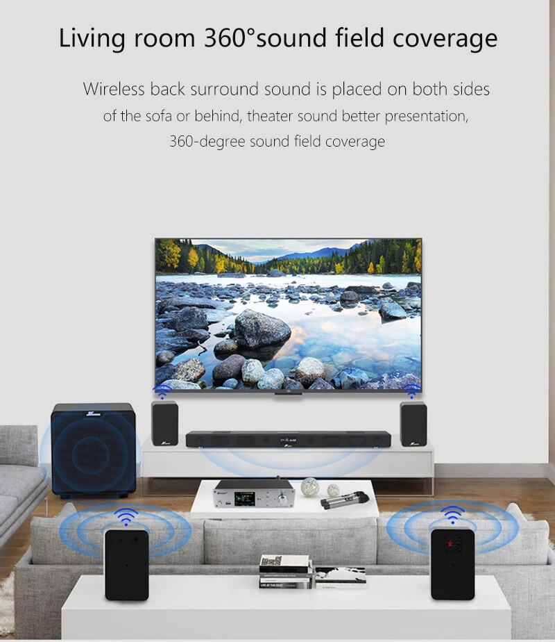 HDMI DTS Dolby AC3 Atmos Decoder 5.1 Lossless U Disk Playback DSD ...