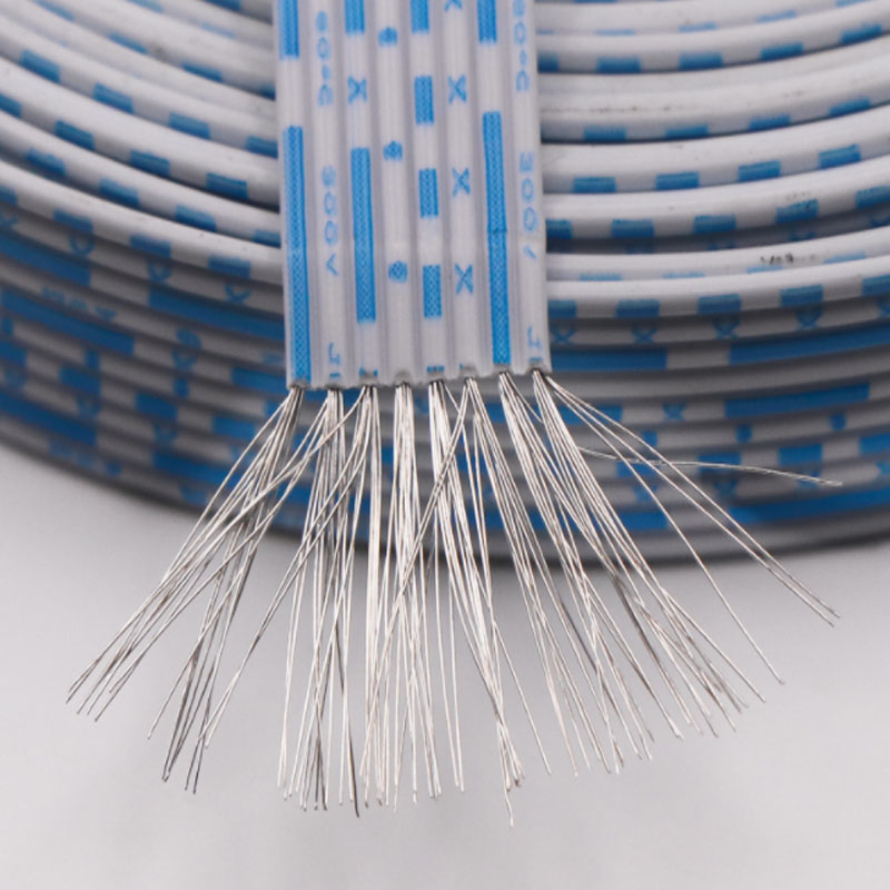 UL2468 24AWG Electron Wiring 6 7 8 9 10 12 Pins Extended Power Connect Cable PVC Insulated ...