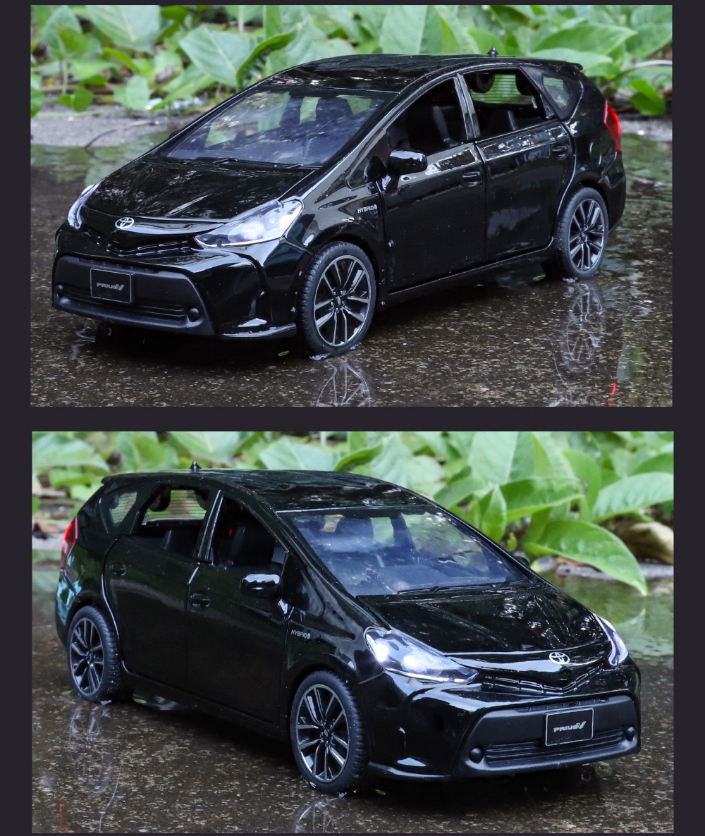 1:32 Scale Toyota Prius Alloy Car Model Diecast Car Sound Light Car ...