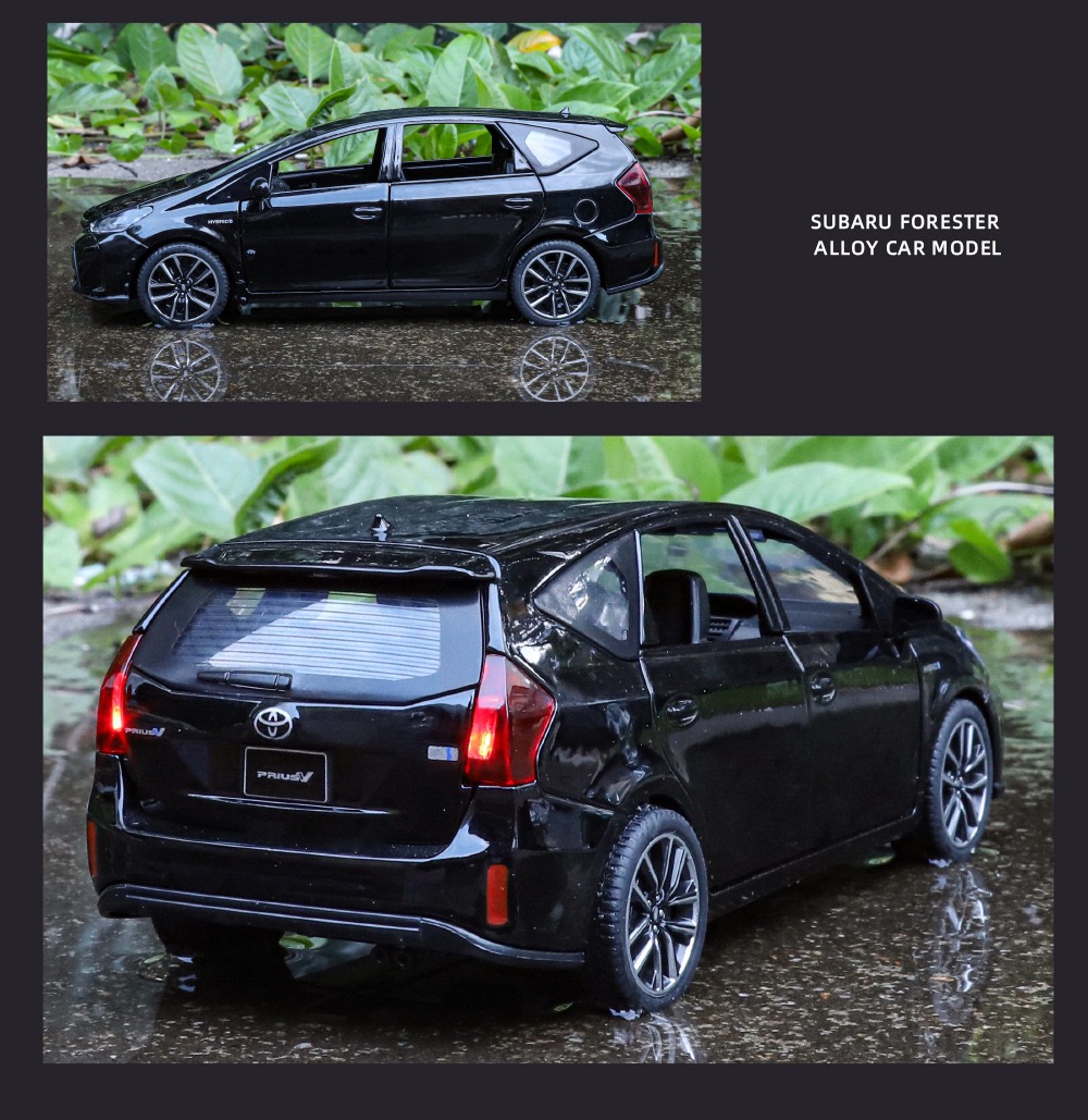 1:32 Scale Toyota Prius Alloy Car Model Diecast Car Sound Light Car ...