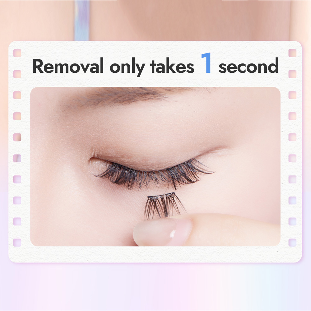 【Selangor Delivery】GECOMO Eyelash, Glue-free False Eyelash, DIY Self ...