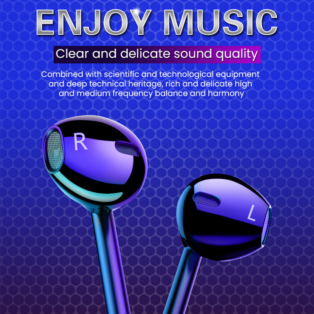 BlueWow Type-C Wired Headphones For Samsung in-Ear Headphone USB-C ...