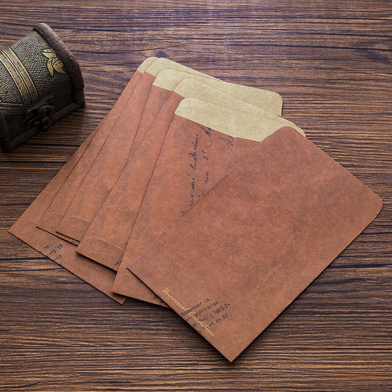 Vintage Kraft Paper Envelopes for Letter Pads Christmas Gifts Wrap Bag ...