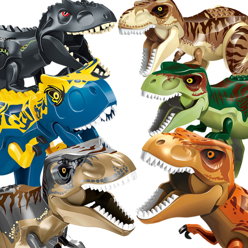 Kids T rex Legos Dinosaur Jurassic Park Toys Tyrannosaurus Building ...