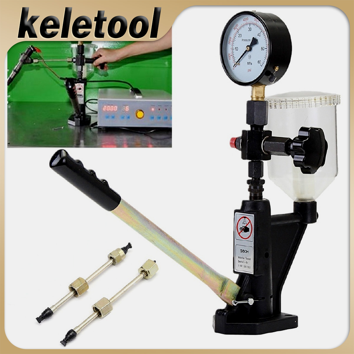 diesel injector tester CR-C+ S60H Nozzle Diesel Multifunction Injector ...