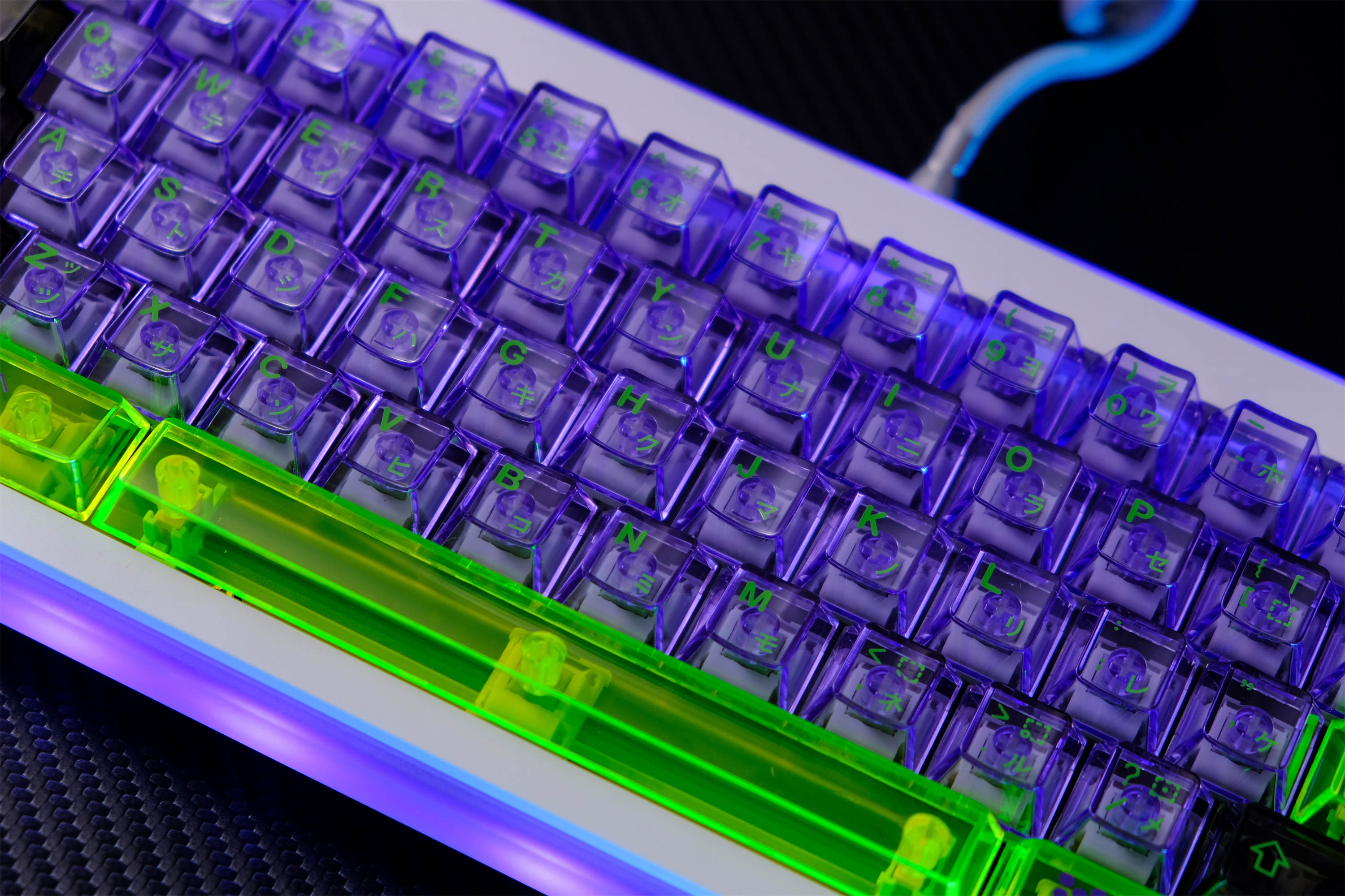 EVA MECHA-01 Keycap 171/152 Keys PC/PBT Material Cherry Profile DYE-SUB ...